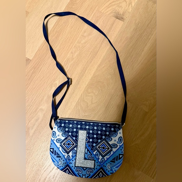Justice | Accessories | Justice Blue Pattern Girls Adjustable Strap ...